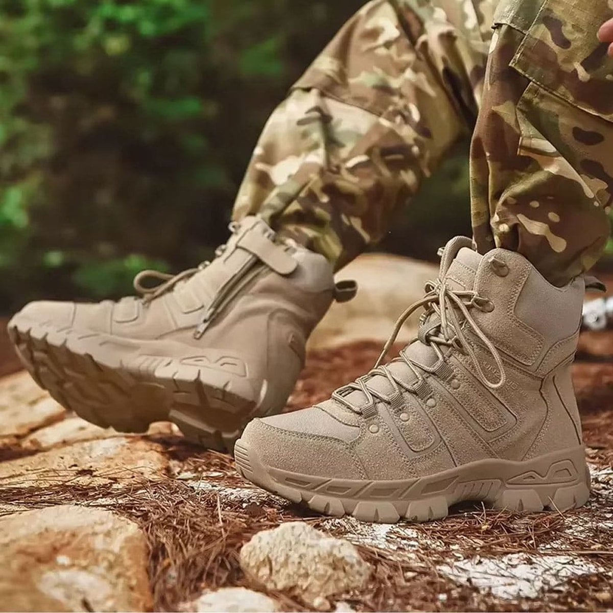 Botas De Combate Color Arena | Kula Tactical