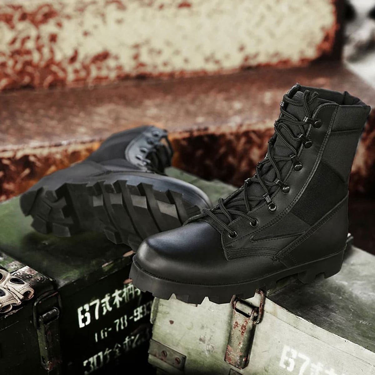 Botas De Combate Con Cordones | Kula Tactical
